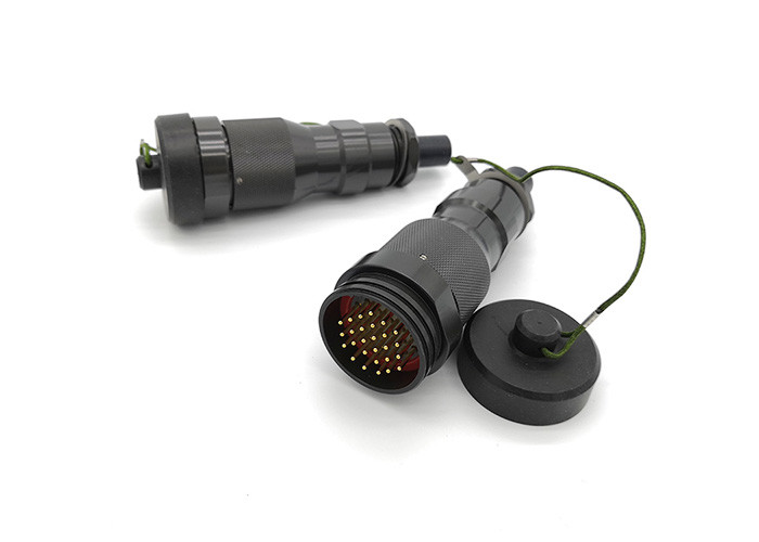 NK27 Male Seismic Cable Connector Used For 12 Channels Seismograph ...