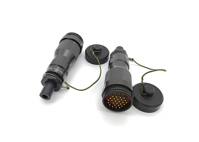 NK27 Male Seismic Cable Connector Used For 12 Channels Seismograph ...