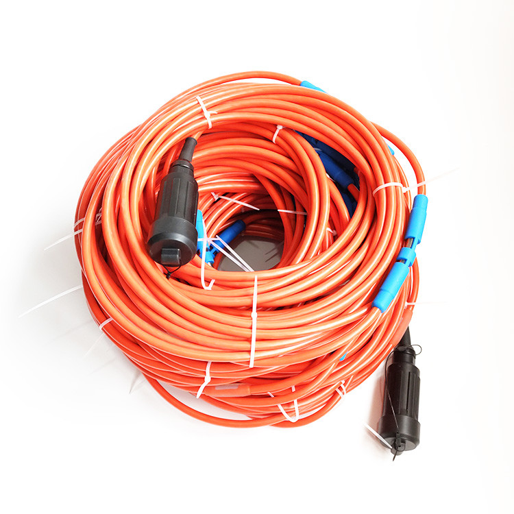 24 Channels Seismic Cable with Mueller Clip Take-out 61 pin (24-61S) Female Connecter