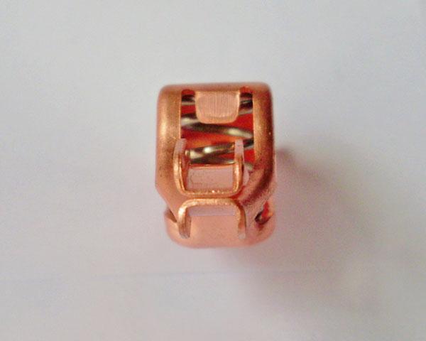 40 Amps Solid Copper Geophone Connector / Mueller Clip Narrow Clip