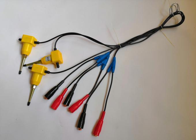 Refraction Survey 14Hz Seismic Geophone High Sensitivity