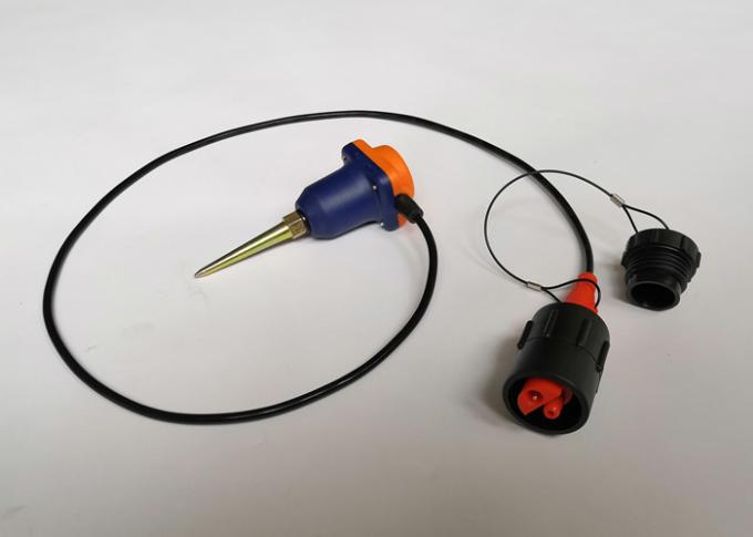 High Sensitivity Seismic Geophone Sensor With 75 Mm Steel Spike